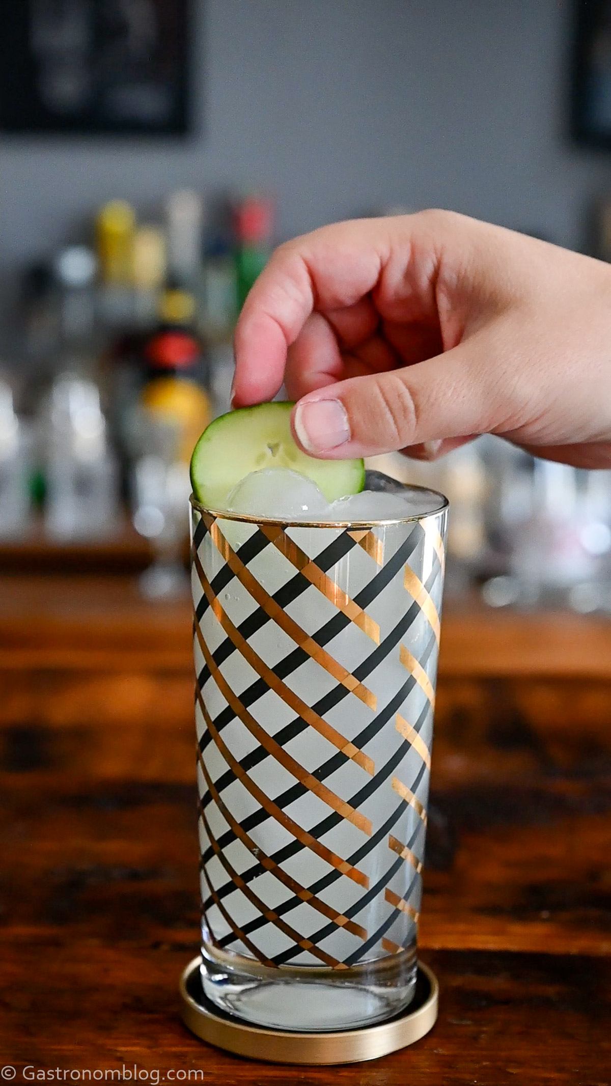 Make a Cucumber Collins Cocktail Recipe - Gastronom Cocktails