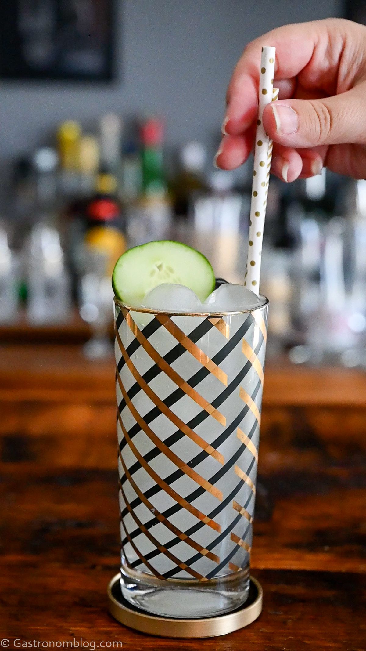 Make a Cucumber Collins Cocktail Recipe - Gastronom Cocktails