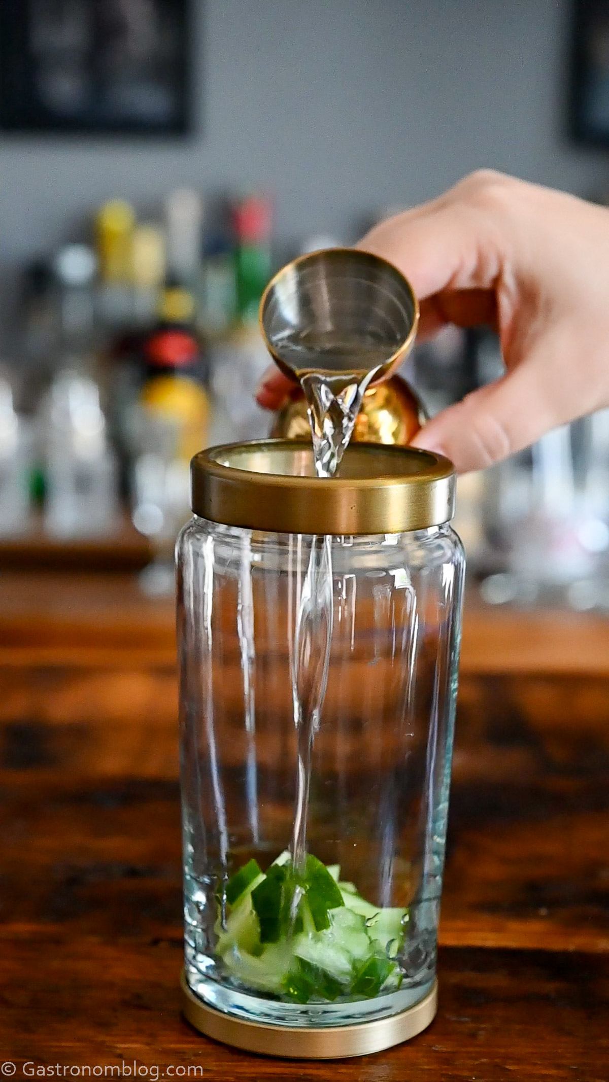 Make a Cucumber Collins Cocktail Recipe - Gastronom Cocktails