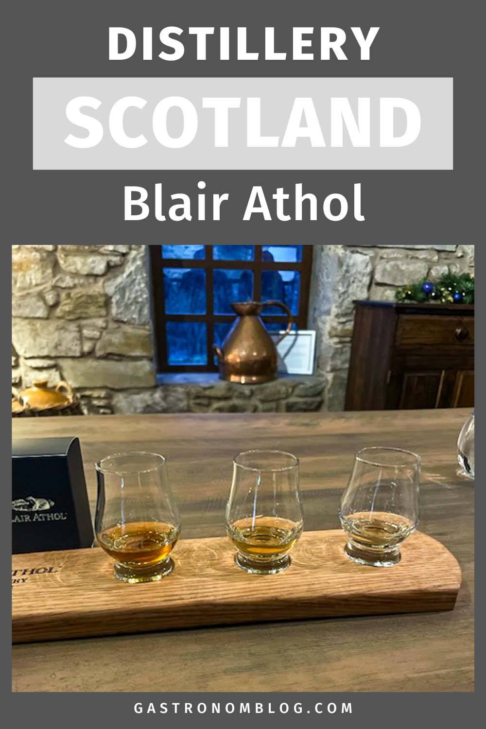 Blair Athol Distillery Whisky Tour - Gastronom Cocktails