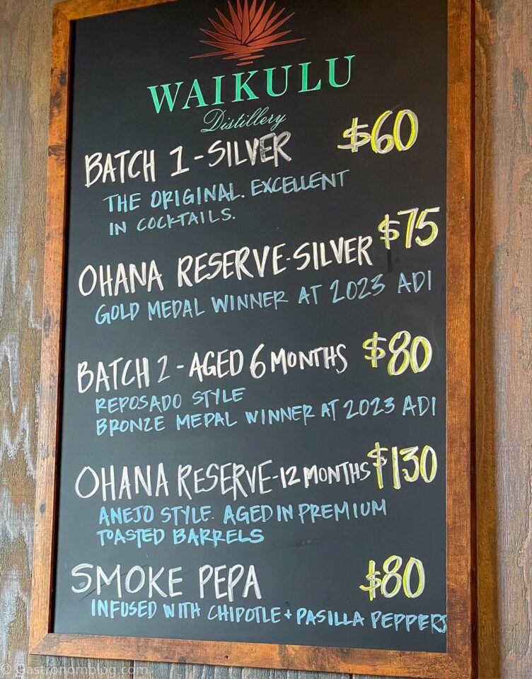 Waikulu Distillery - Maui's Agave Spirits - Gastronom Cocktails
