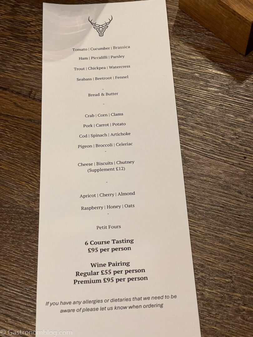 Dúthchas Edinburgh - Scottish Fine Dining Restaurant - Gastronom Cocktails