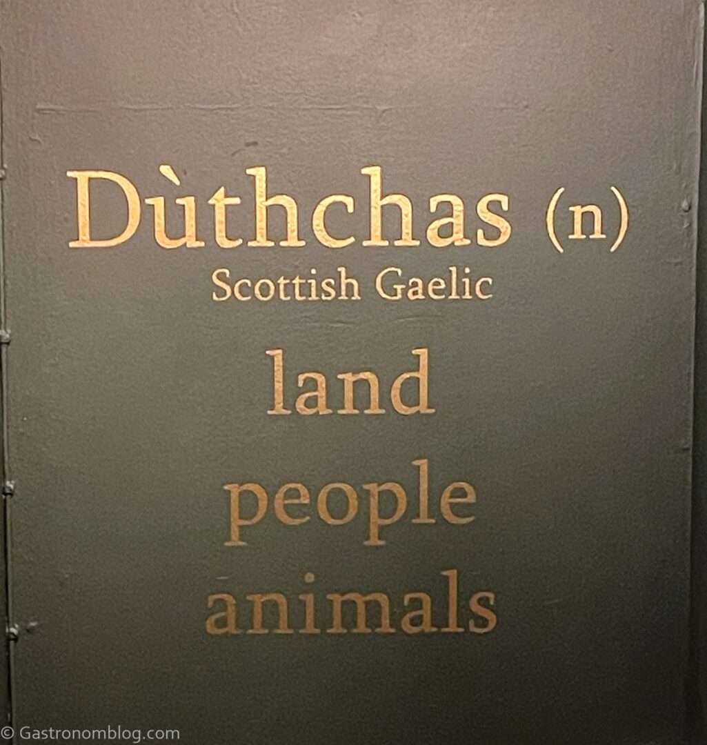 Dúthchas Edinburgh - Scottish Fine Dining Restaurant - Gastronom Cocktails