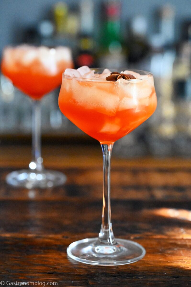 Winter Spritz Recipe Holiday Cocktail - Gastronom Cocktails