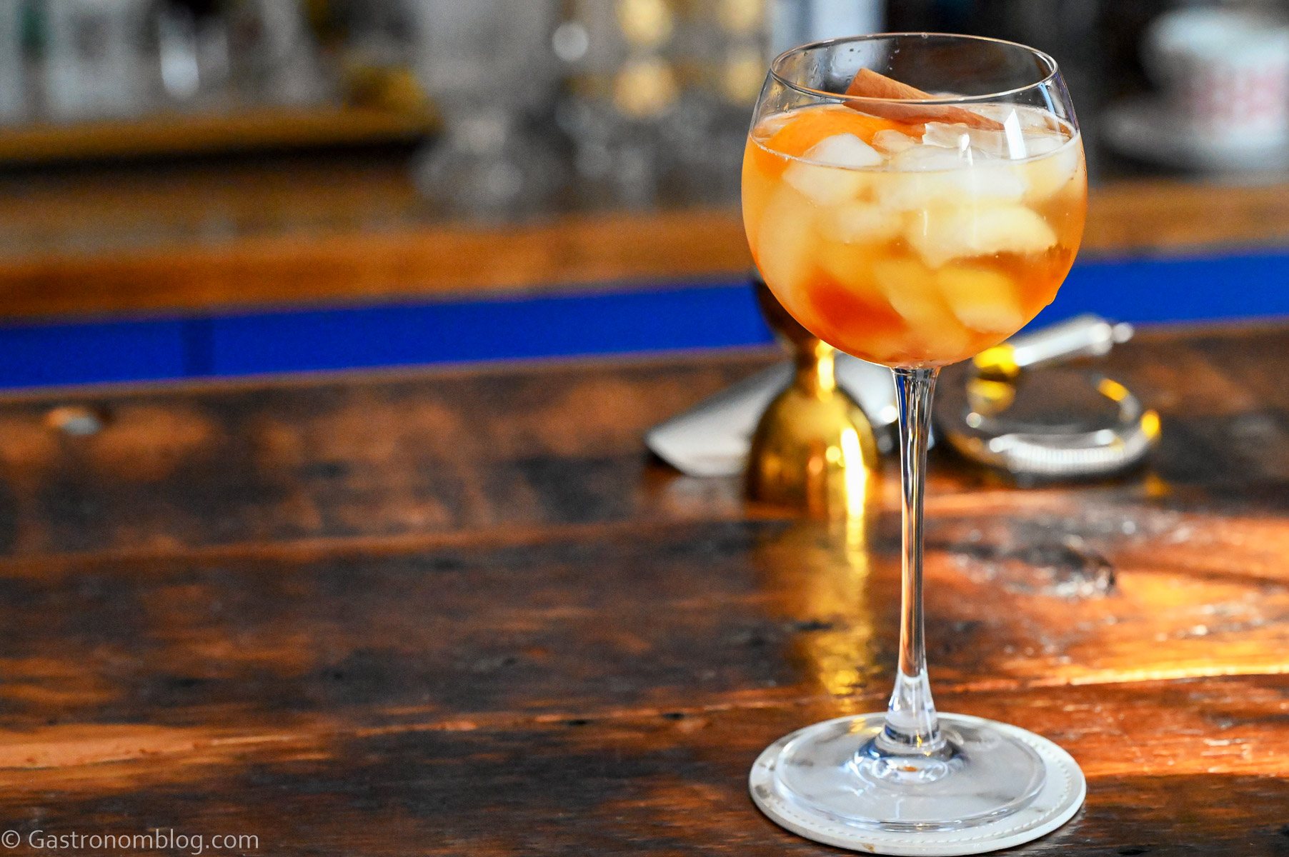 Winter Spritz Recipe Holiday Cocktail - Gastronom Cocktails