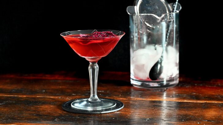 Stranger Things Drink for the Upside Down - Gastronom Cocktails